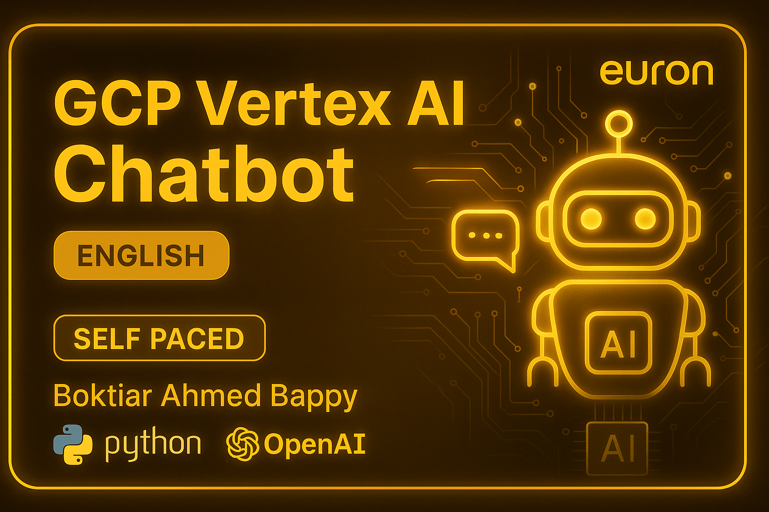 GCP Vertex AI Chatbot